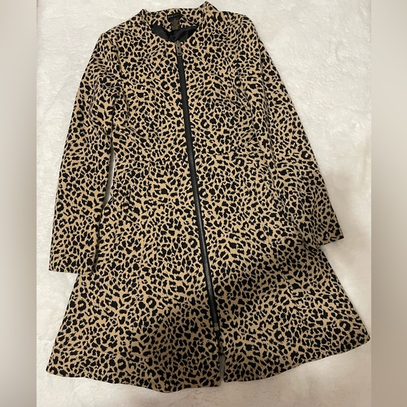 Jackets & Coats | Grace Dane Lewis Fit Flare Jacket Dress Black Zipper ...